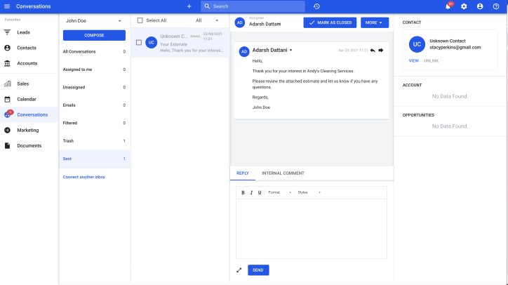 Serwiz – CRM for small service-based businesses
